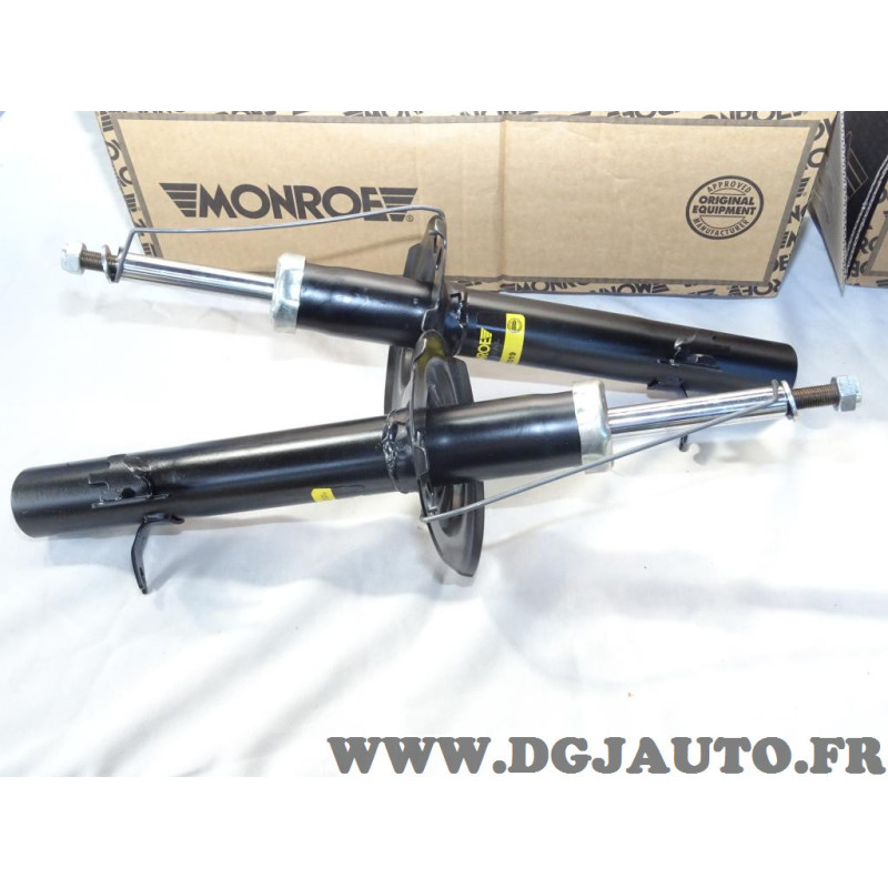Jeu 2 amortisseurs suspension avant Monroe G7019 + G7020 pour citroen ...